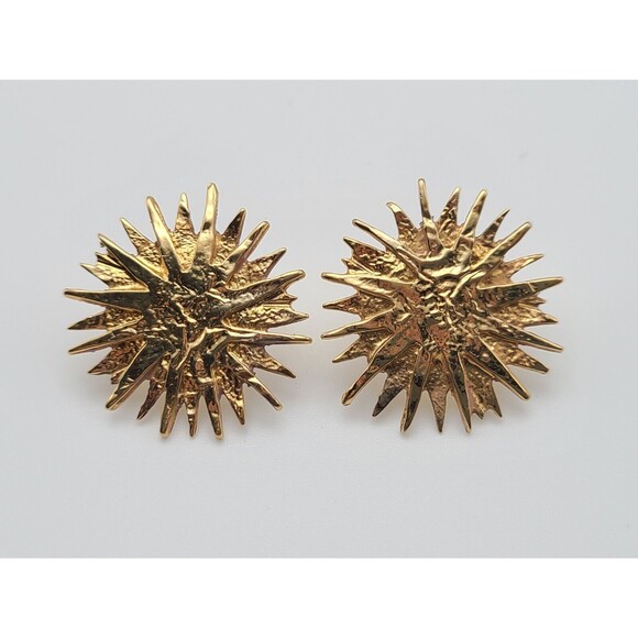 Jewelry | Vintage Thorp Dematteo Brutalist Sunburst Earrings | Poshmark